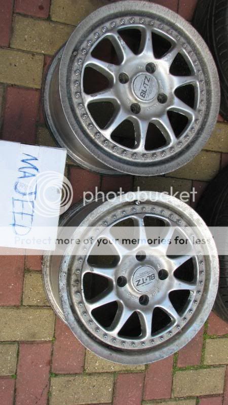 16" Blitz Racing Split wheels 4x114 | Driftworks Forum