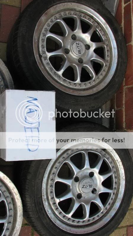 16" Blitz Racing Split wheels 4x114 | Driftworks Forum