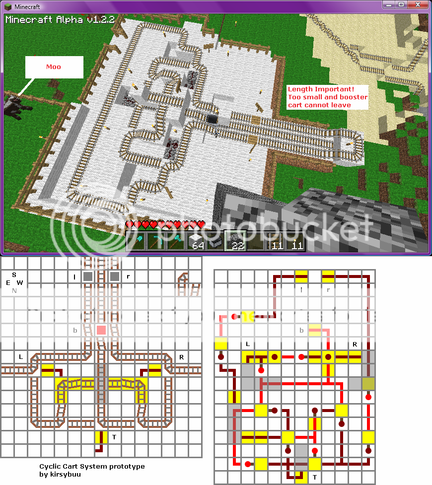 Minecart Station without Dispenser or Manual Reload - Alpha - Survival ...