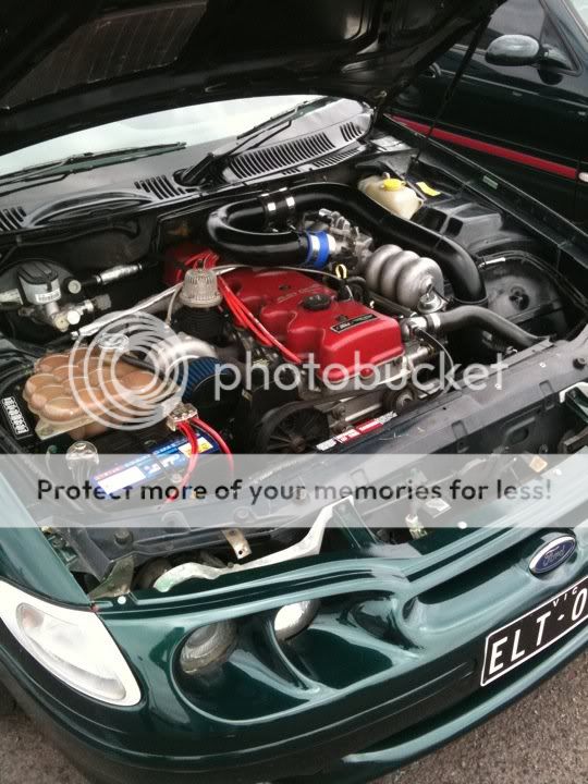 Boosted Falcon • View topic - EL XR6 turbo & respray