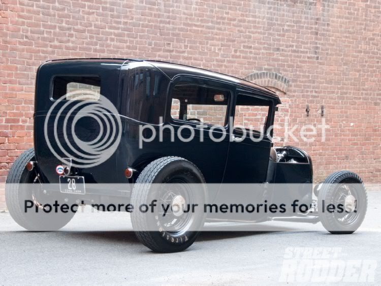 Model A Sedan on deuce rails...pics? | The H.A.M.B.