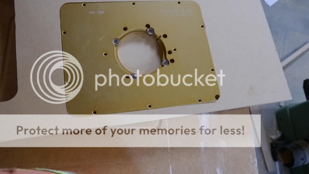 Router plate installation . How close is close enough | Router Forums