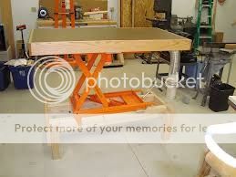 Building a router table with adjustable height | Router Forums