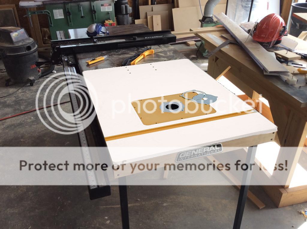 Building router table with two routers | Router Forums