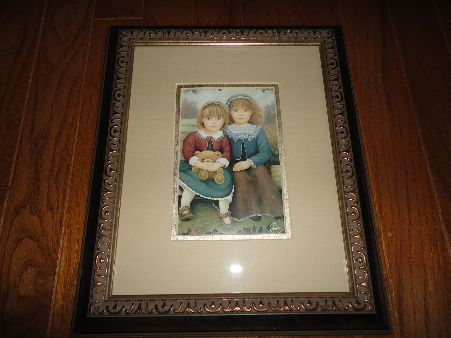 French Canadian Artist Chantal Poulin SECRET GARDEN Print Bronze Wood ...