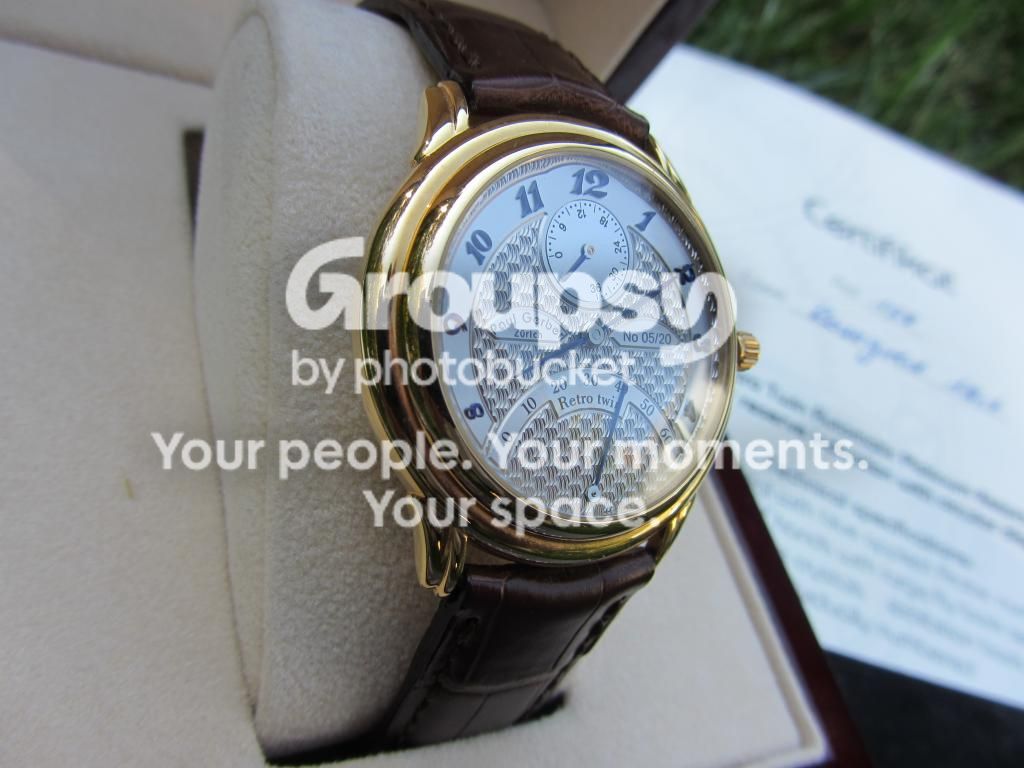 TimeZone : TZ Showcase » FS: Paul Gerber Retro Twin with Dynamic Power ...
