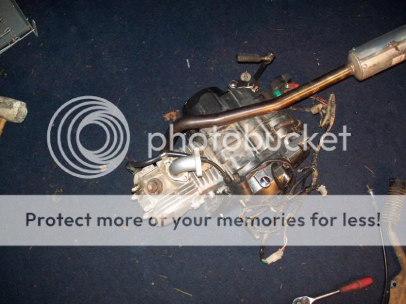 86 TRX 70 engine swap | Honda TRX 450R