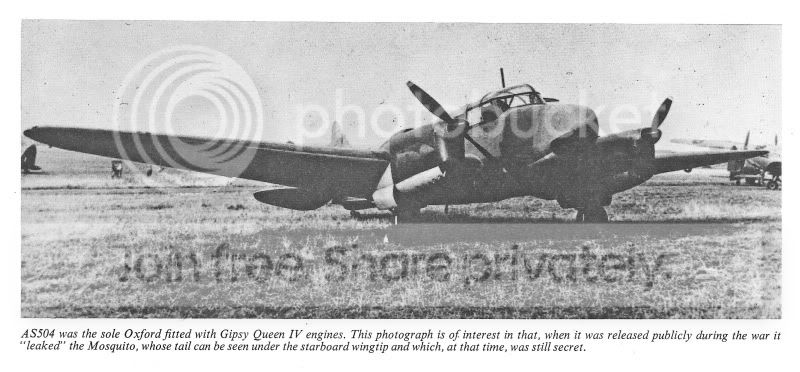 airspeed oxford with gypsy six III s engines - Aircraft WWII ...