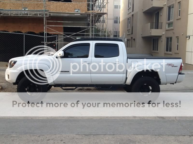 White Tacoma TRD Sport: Black or Chrome Wheels? | Tacoma World